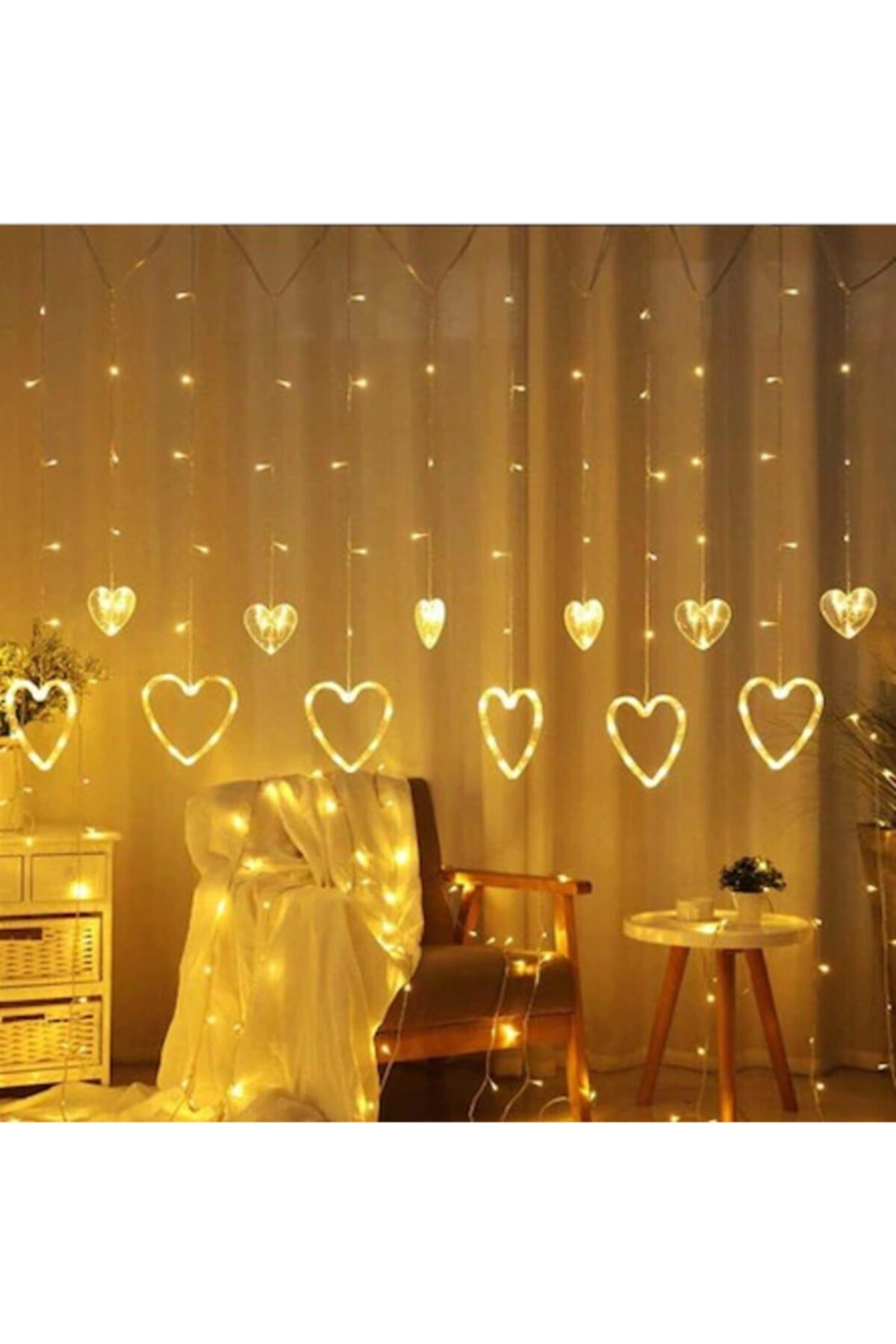 Decorative Animated Heart Led Curtain Led Light Fr... – Vicedeal
