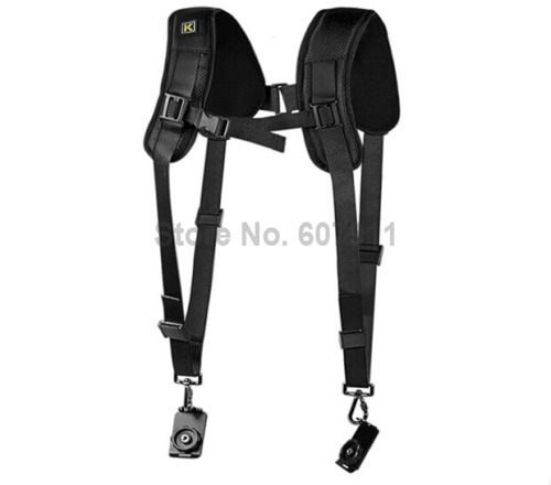 Quick Double Camera Sling Neck Shoulder Belt Strap... – Grandado