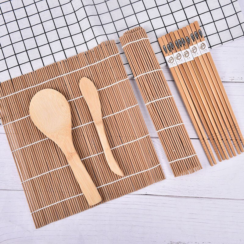 Bamboe Rolling Mat Diy Rice Roller Kip Roll Hand M... – Vicedeal