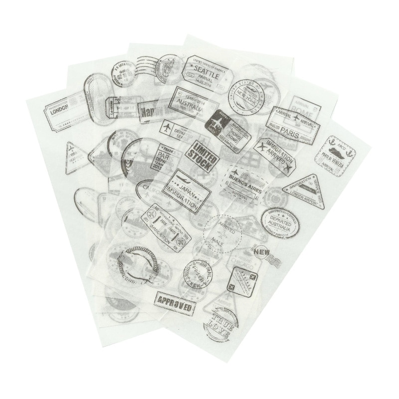6 stk/pak vintage poststempel dekorative washi kli... – Vicedeal
