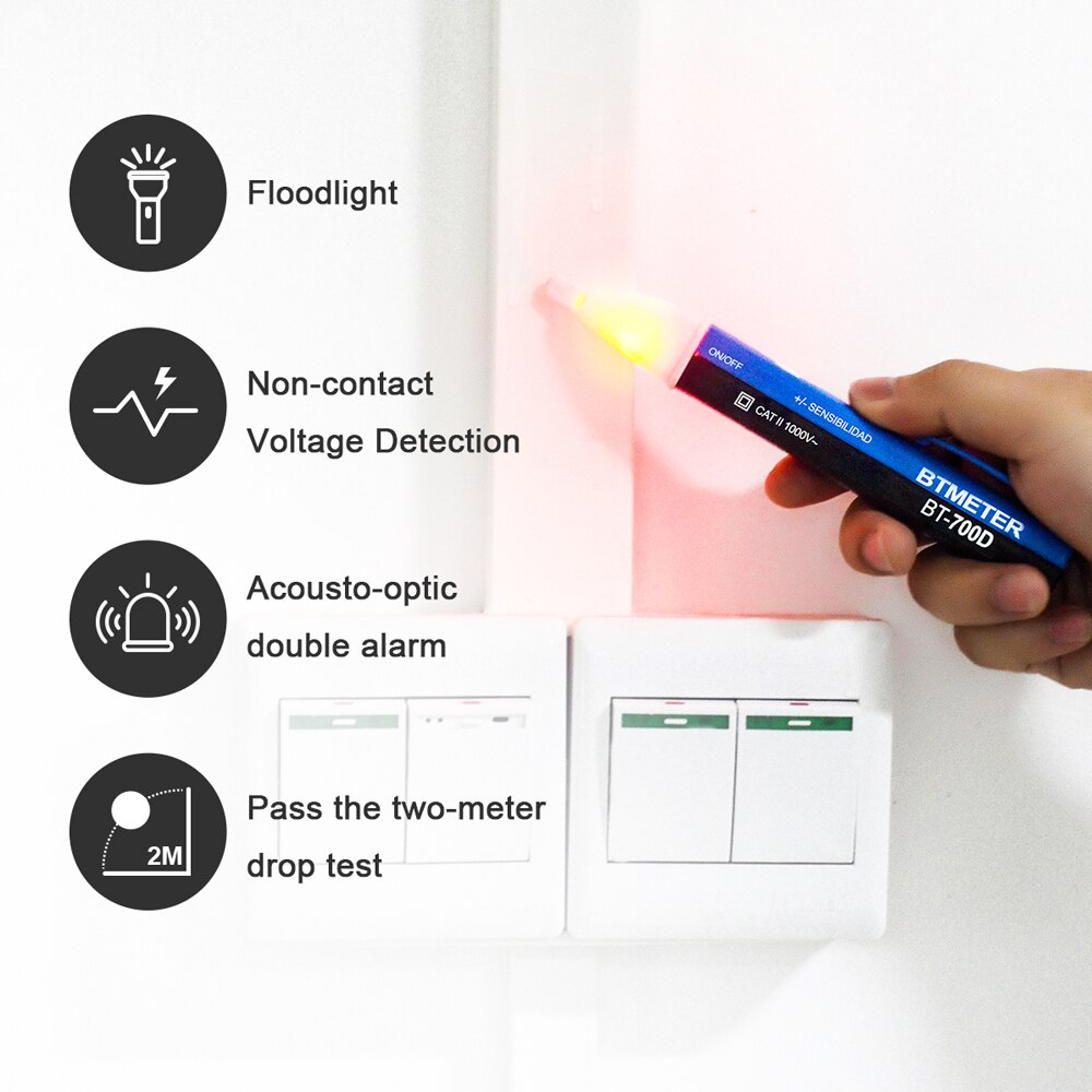 Non Contact AC Voltage Detector Electric Pen style... – Grandado