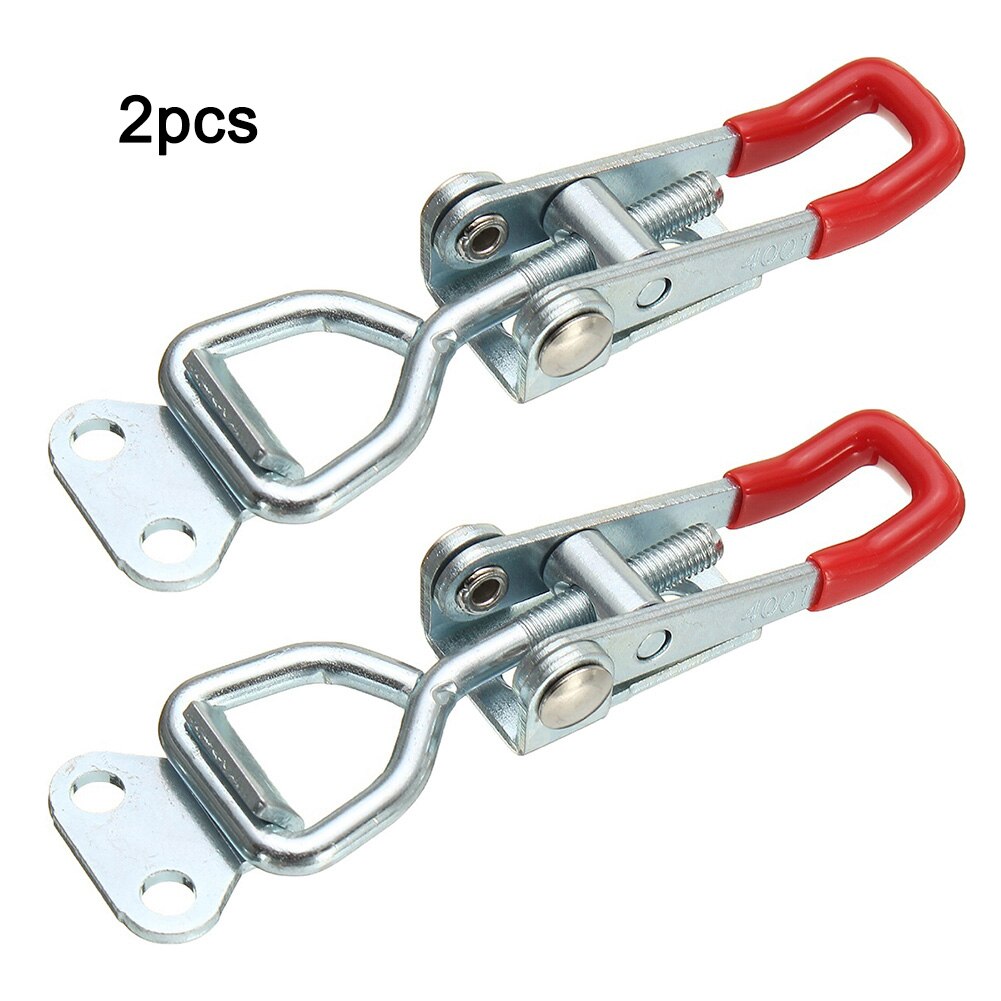 Hand Tool Toggle Clamp Antislip Red Horizontal Doo... – Grandado