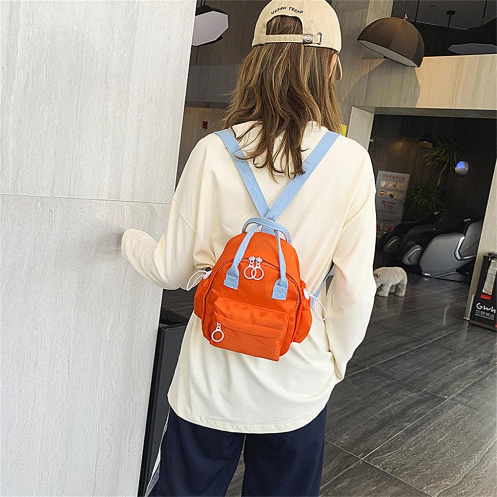 Nylon Kleine Rugzak Voor Vrouwen Effen Kleur Water... – Grandado