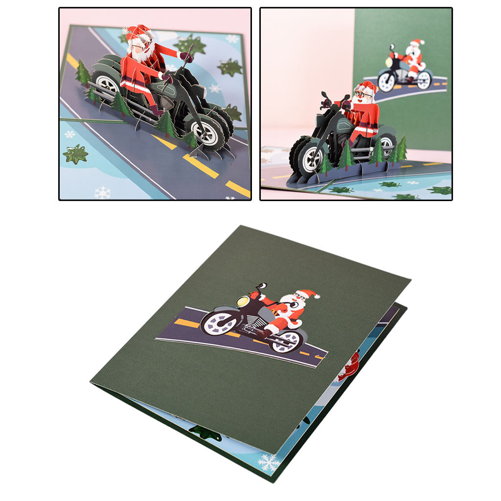 Unique 3D Christmas Cards Merry Christmas 2022 Win... – Vicedeal