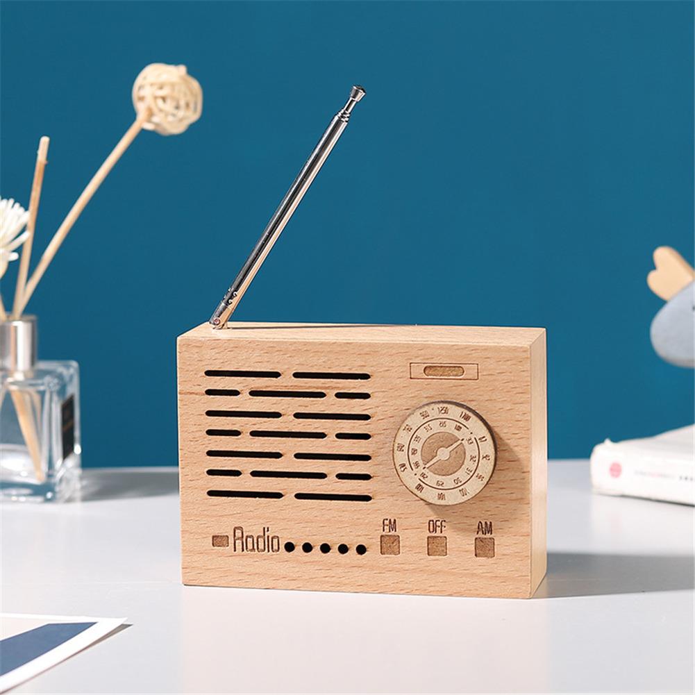 Retro Music Box Wooden Innovative Clockwork Radio ... – Grandado