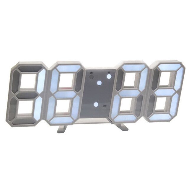 Large Digital LED Wall Desk Snooze Alarm Clock Mod... – Grandado