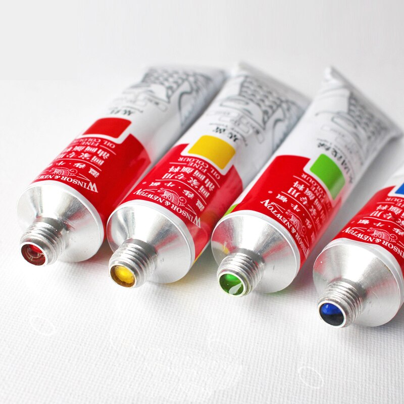 18 Colors Winsor Newton Tube Oil Paint Sets Oil Co... – Vicedeal