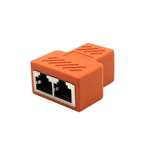 1 Naar 2 Dual Vrouwelijke Poorten CAT5/6/7 RJ45 Sp... – Grandado