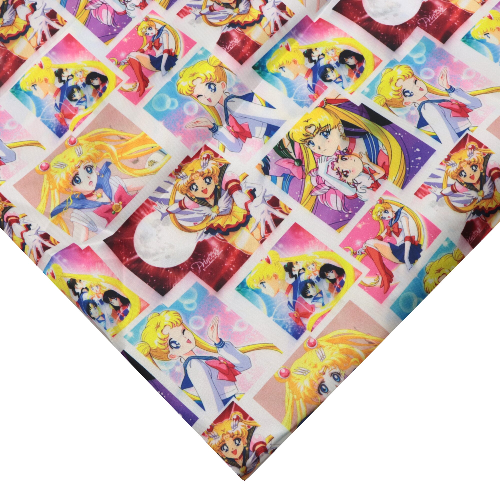 50*145cm Girl Printed Satin Fabric Patchwork Sewin... – Grandado