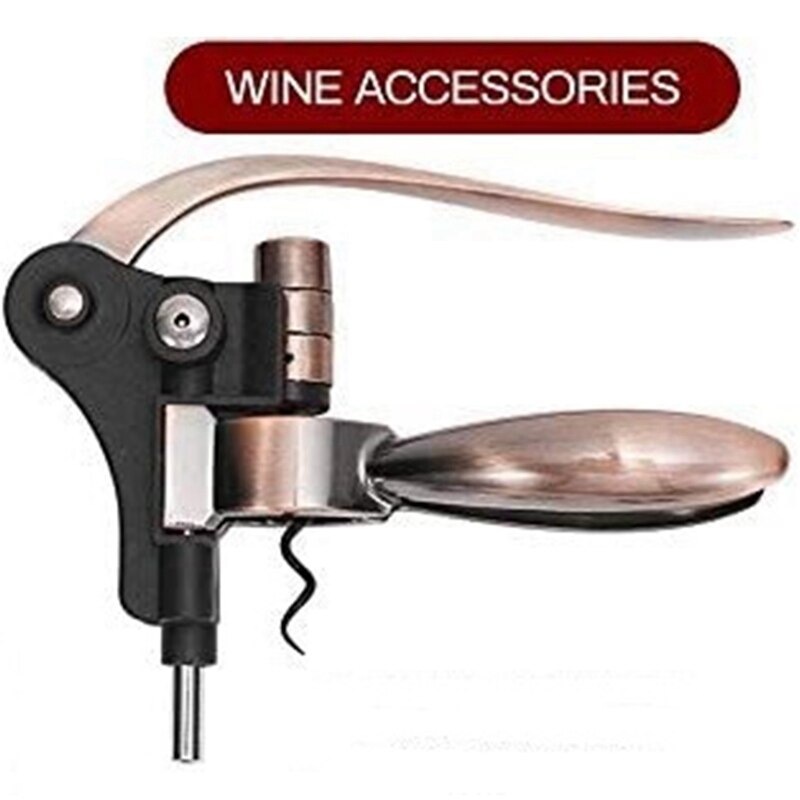 Wine Opener Set Premium Leather Box Rabbit Corkscr... – Grandado