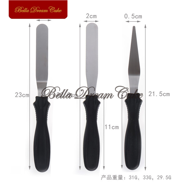 4" Stainless Steel Cake Spatula Buttercream I... – Vicedeal