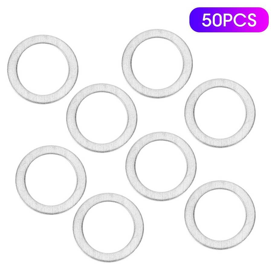 50Pcs Olieaftapplug Washer Seals Pakkingen Ringen ... – Grandado
