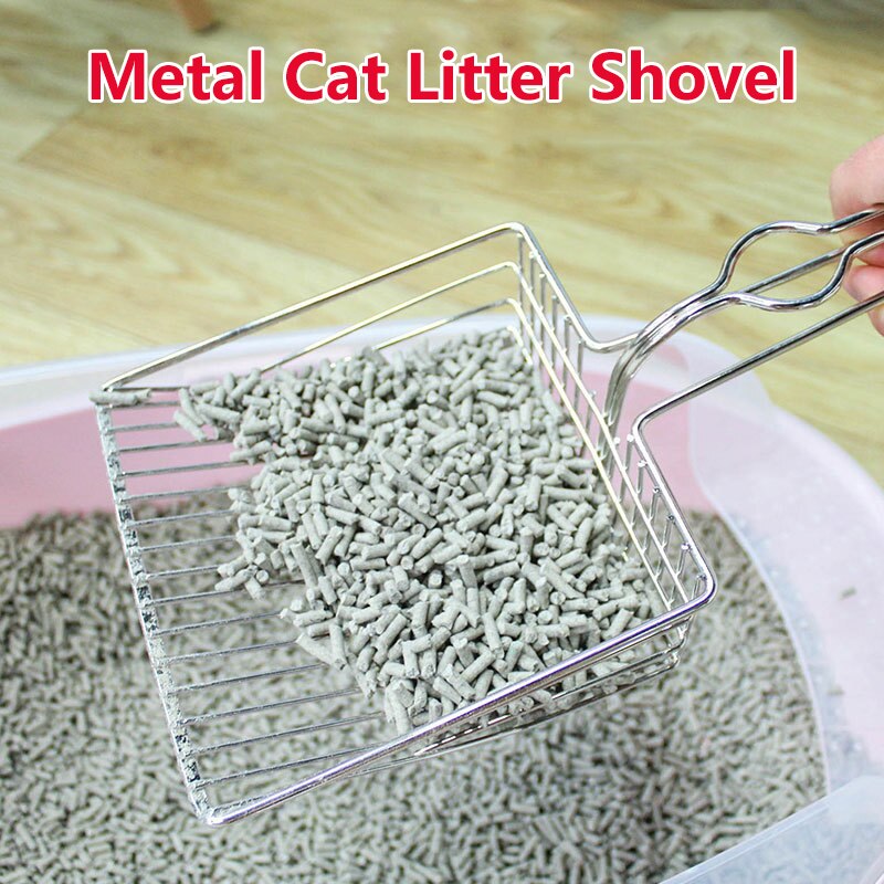 Metalen Kattenbakvulling Schop Rvs Picker Zand Sco... – Vicedeal
