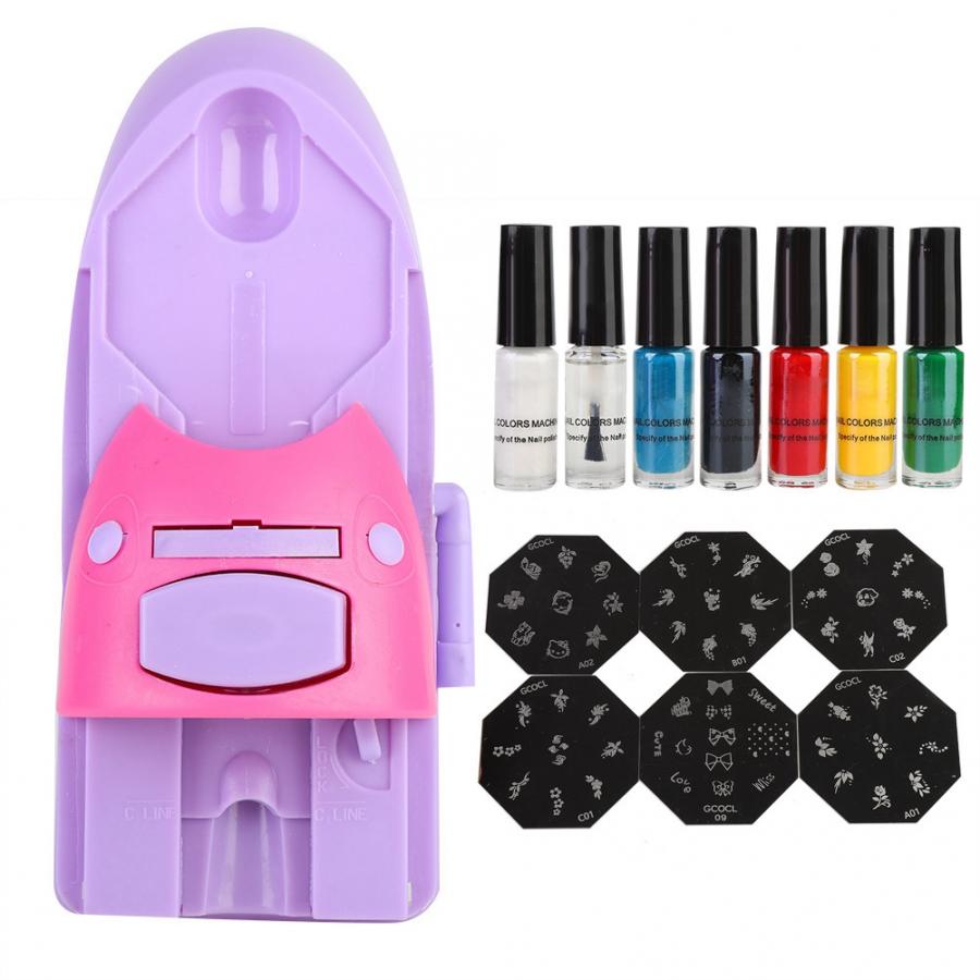 Pro Nail Art DIY Pattern Printing Manicure Machine... – Vicedeal