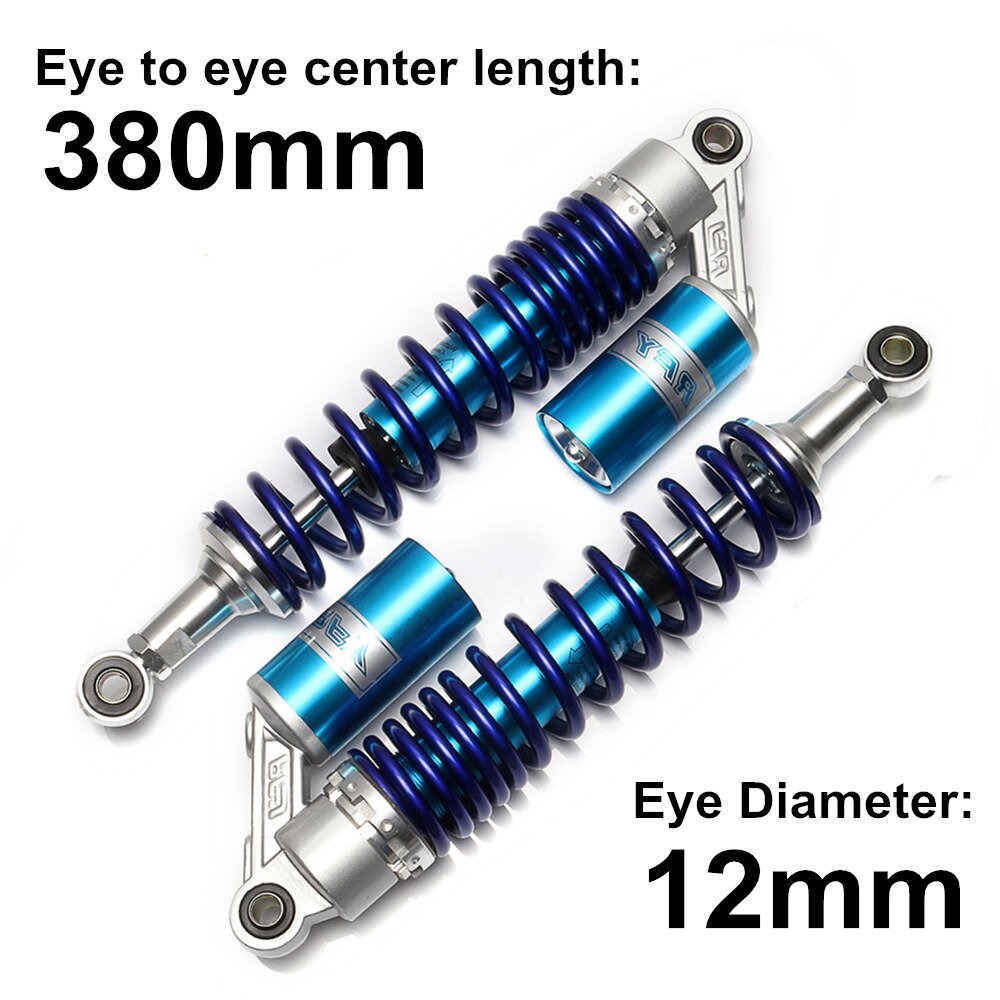 280mm 320mm 340mm 380mm 400mm Silver Blue Motorcyc... – Grandado