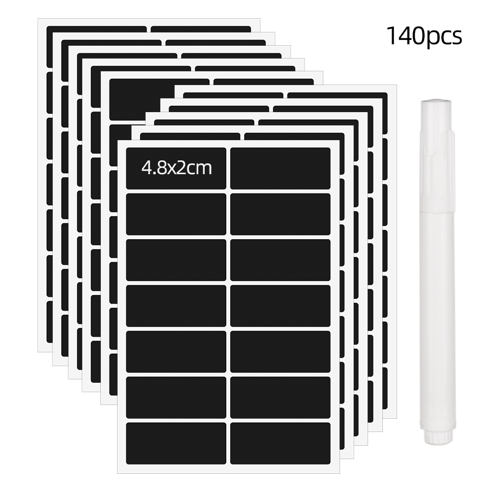140pcs Removable Jar Labels Stickers Spice Sticker... – Grandado