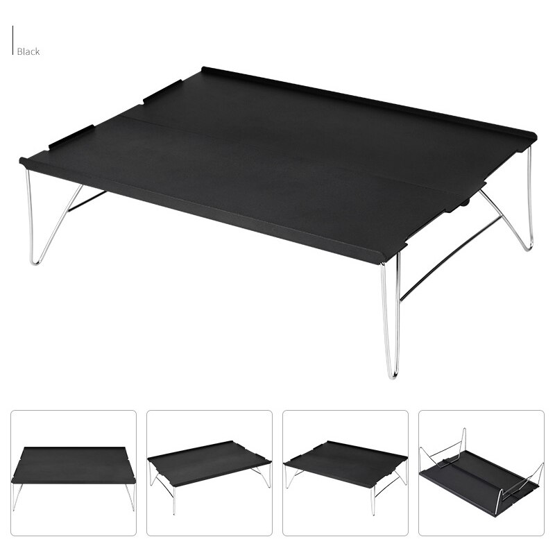 Two-color foldable board outdoor table outdoor cam... – Grandado