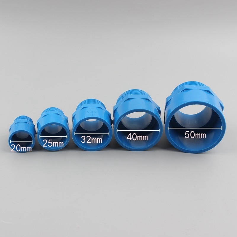 ID 20 25 32 40 50mm PVC Waterleiding Buitendraad S... – Grandado