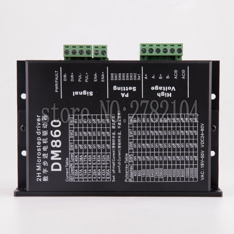Stepper motor driver cintroller DM860 microstep mo... – Vicedeal