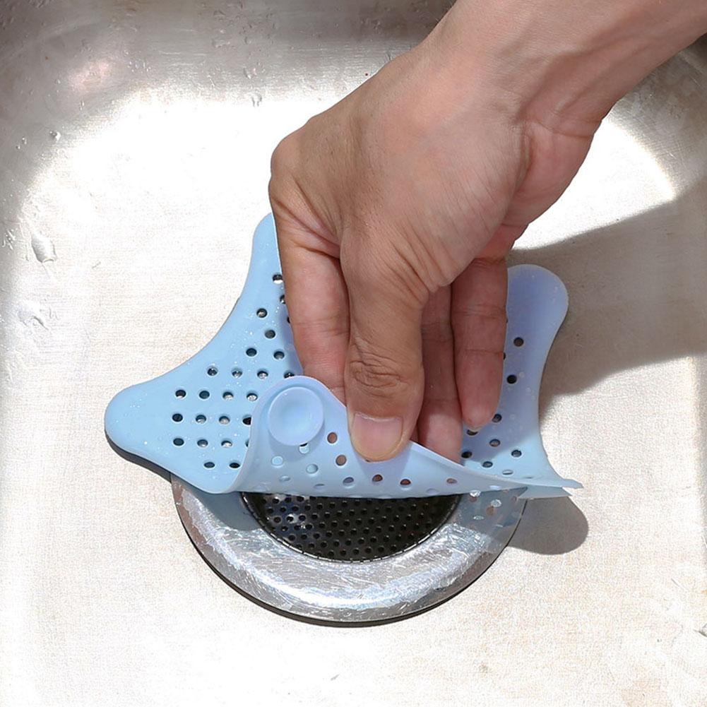 Bathroom Hair Stoppers Catcher PVC Kitchen Sink Fi... – Grandado
