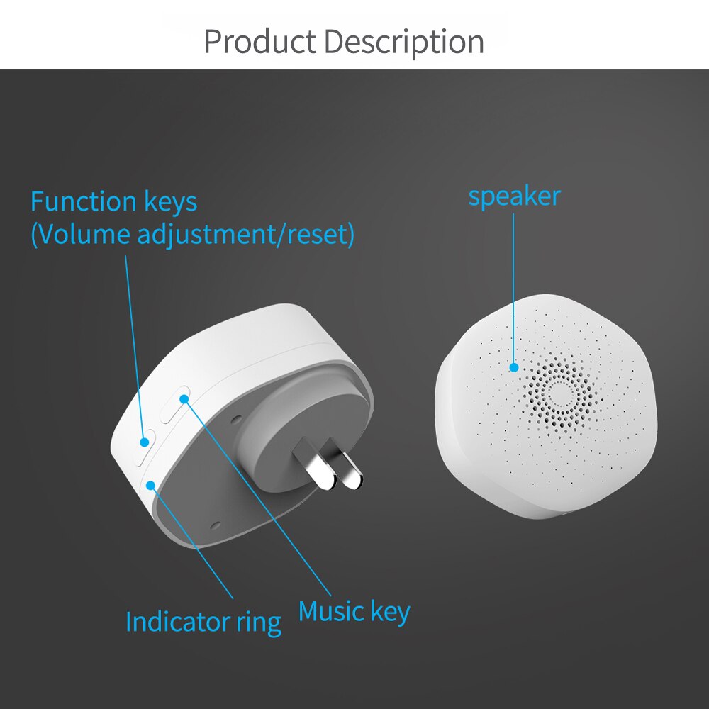 tebe Wireless Strobe Siren WIFI Sound and Light Al... – Grandado