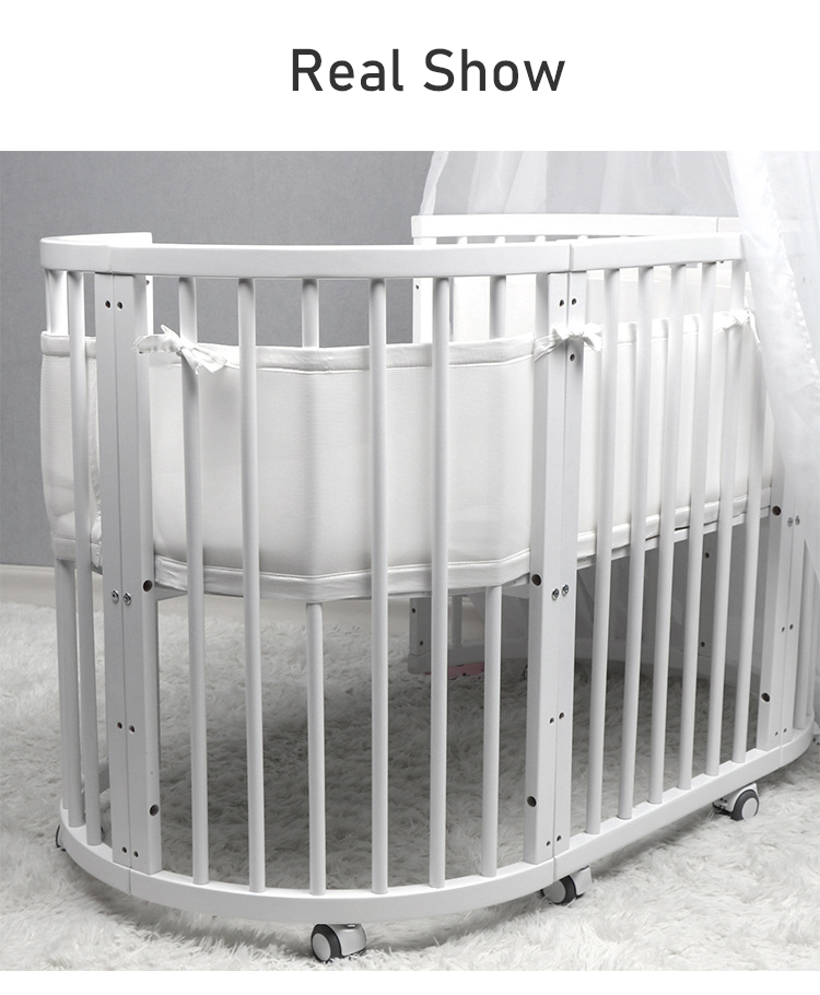 2Pcs/sets Anti-collision Crib Protection Fence for... – Grandado