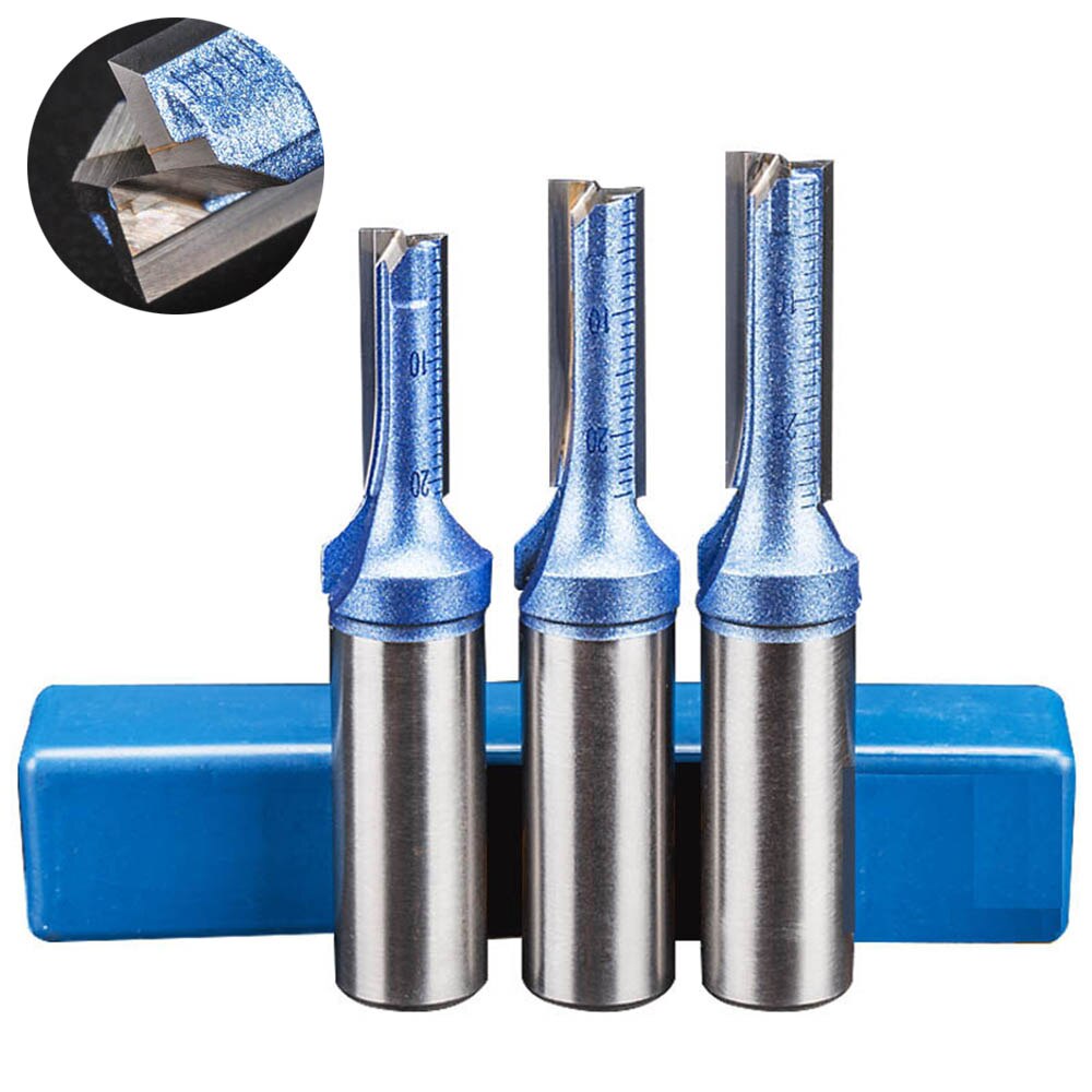 2 Flutes Straight Router Bits Drilling Cleaning Bo... – Vicedeal
