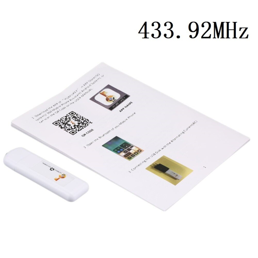 Mini Smart TB Adapter USB Disk 433.92MHz for WAFU ... – Grandado