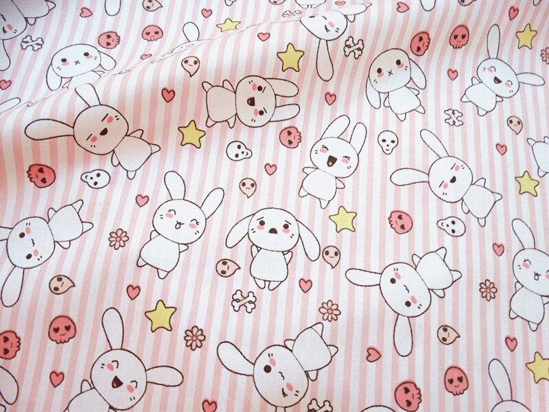 Konijn Ster Print Stoffen Handgemaakte Tela Algodo... – Vicedeal