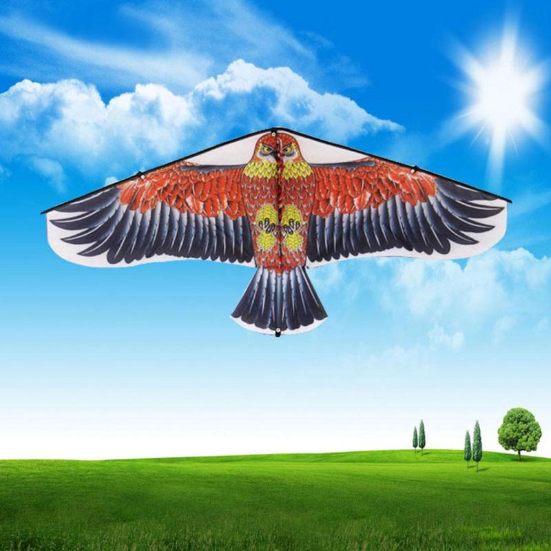 1m Triangle Hawk Kite Toy Flat Eagle Kite Big Fly ... – Grandado
