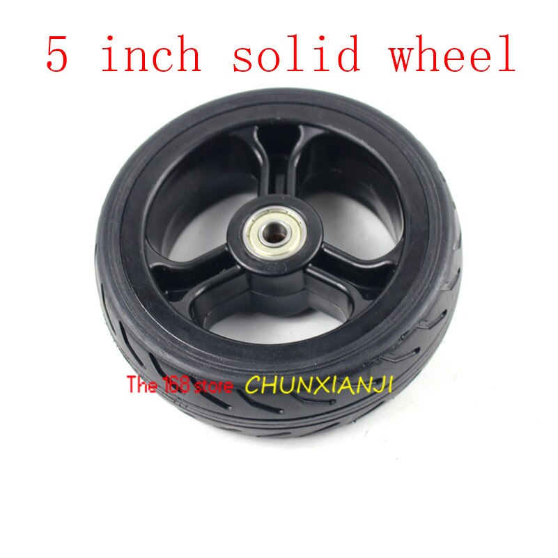 5 inch solid wheels 5'' tubeless wheel tyre for el... – Vicedeal