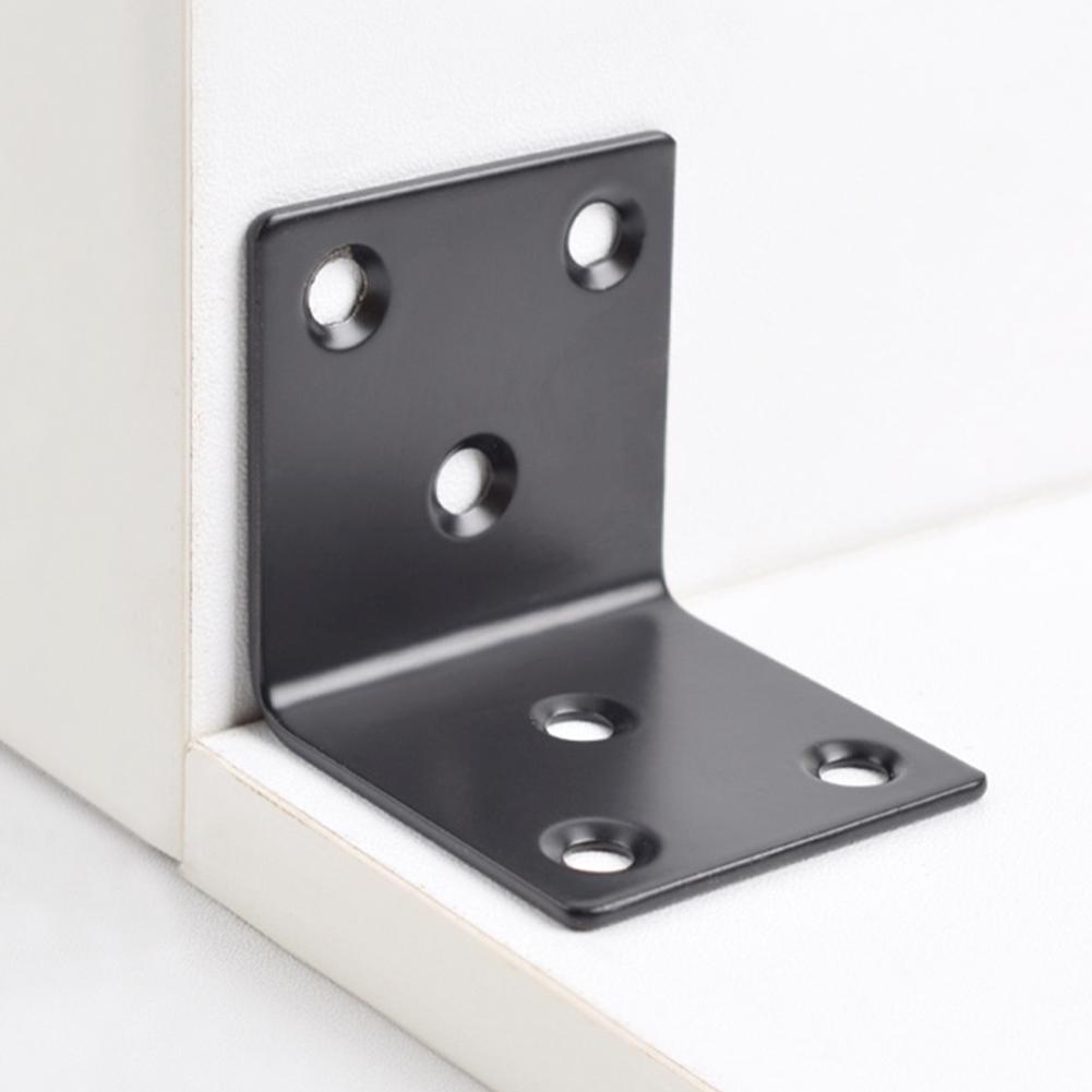 1pieces of steel support black L-shaped brackets, ... – Grandado
