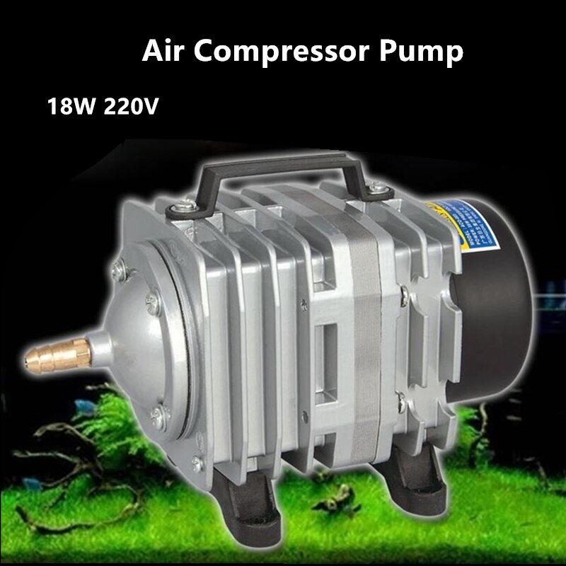 18W 220V 38L/min Electromagnetic Air Compressor Pu... – Grandado