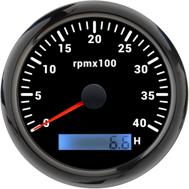 Neue 85mm 3000 ~ 8000 RPM Tachometer Für Auto Lkw ... – Grandado