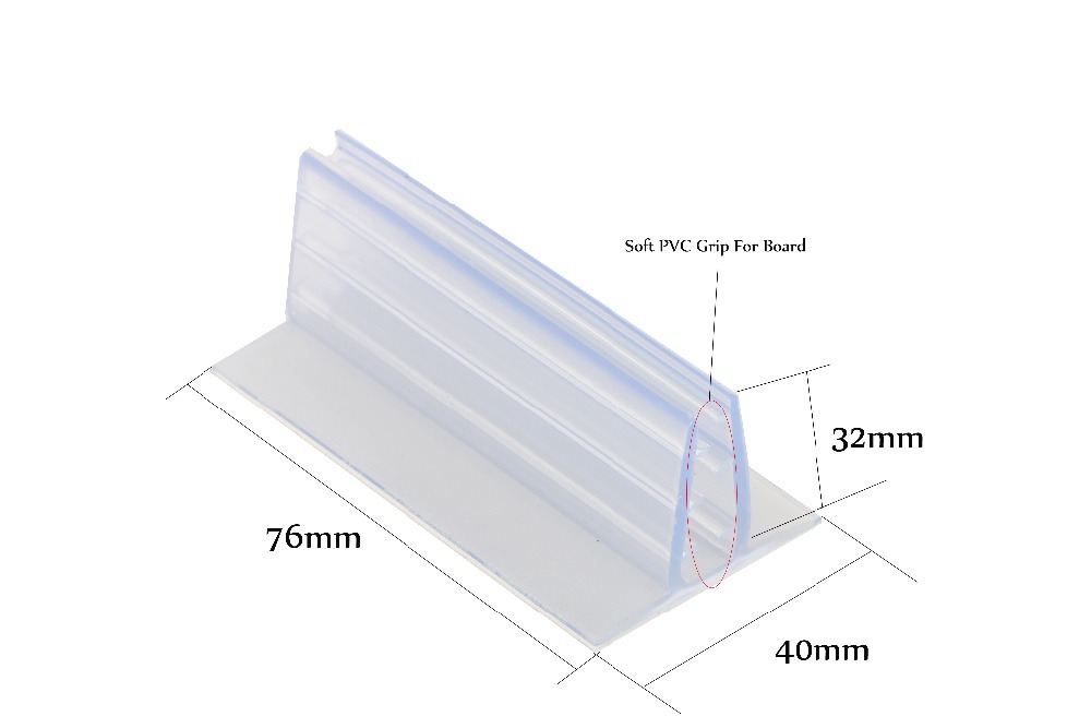 Table Price Tag Holders Adhesive Backing With Toot... – Vicedeal