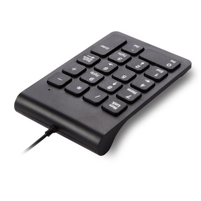 Teclado numérico universal sem fio usb, teclado co... – Grandado
