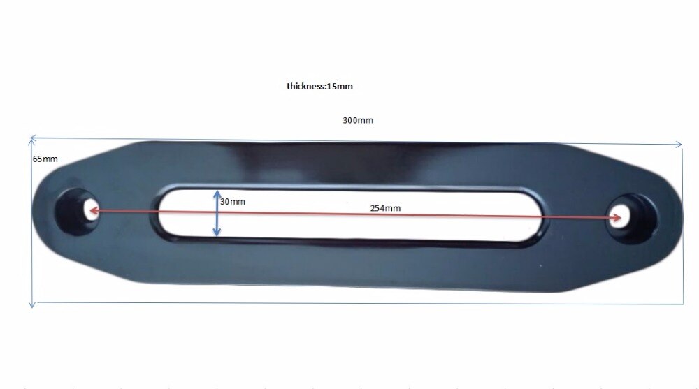 Black 12000lbs ATV Hawse Fairlead,Aluminum Fairlea... – Grandado