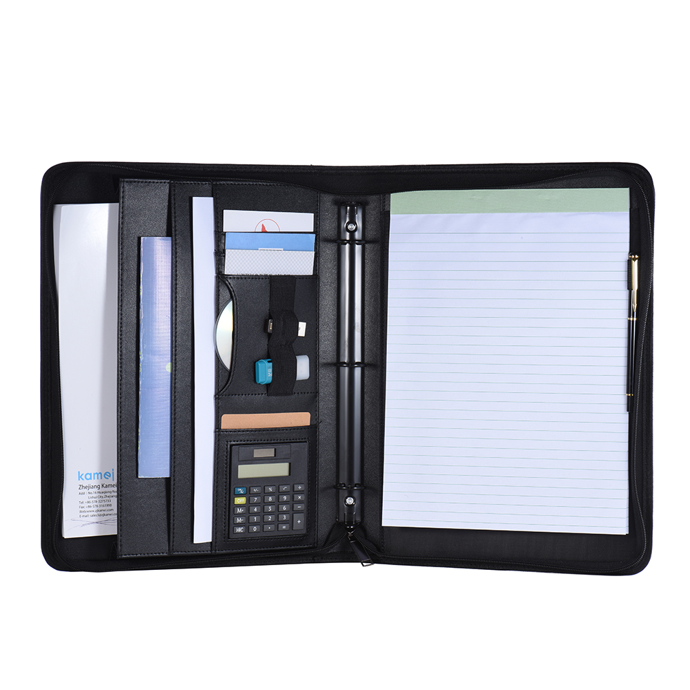 A4 PU Leather Multifunctional Document Folder Case... – Grandado