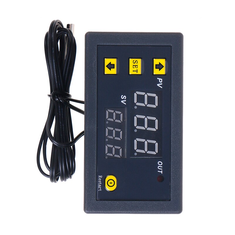 Temperature Control LED Display Thermostat With He... – Grandado