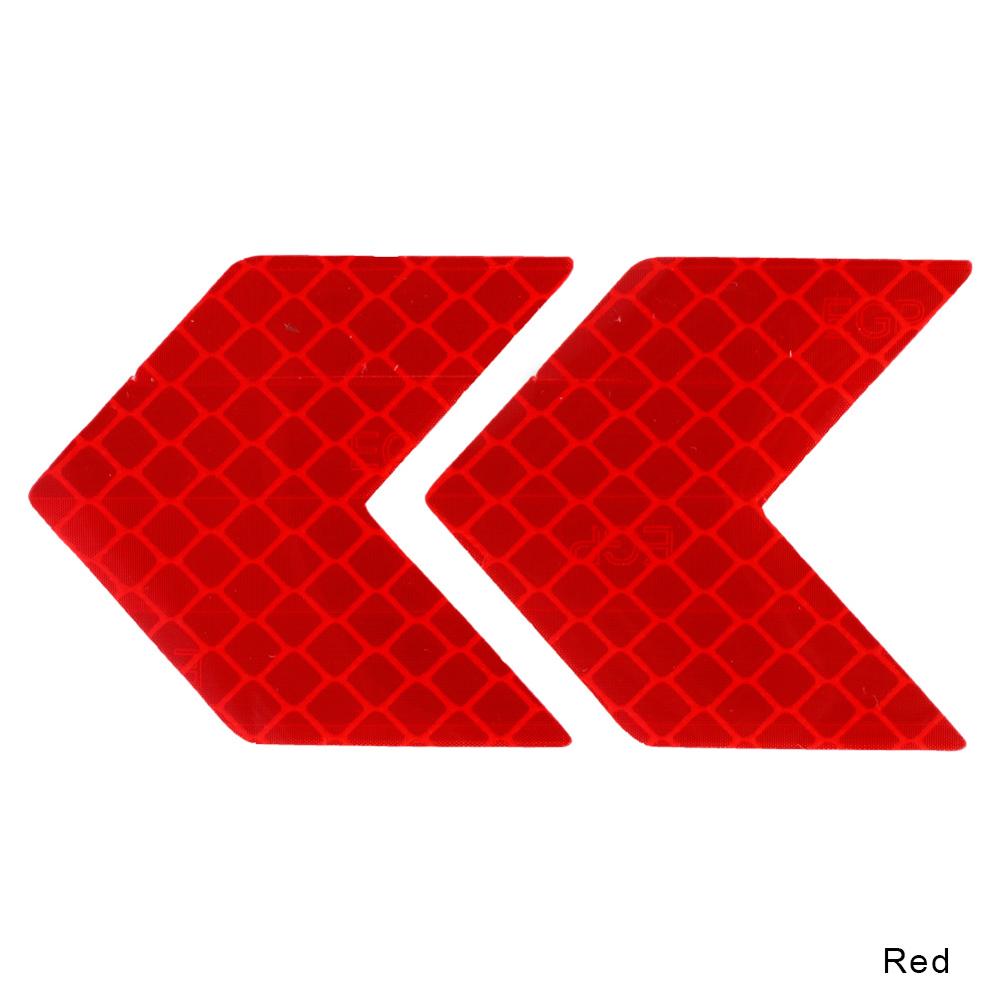 4PCS Car Warning Reflective Sticker Decals Arrows ... – Grandado