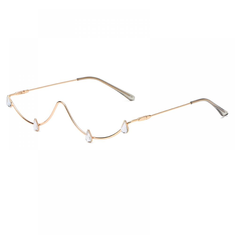 Diamond Glasses Frame Women Luxury Crystal Rhinest... – Vicedeal