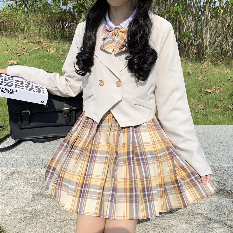 Japanese Sweet Soft Girly JK Uniform Kawaii Women ... – Vicedeal