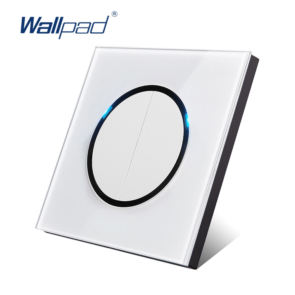 Wallpad 2 Gang 2 Way Random Click Push Button Wall... – Grandado