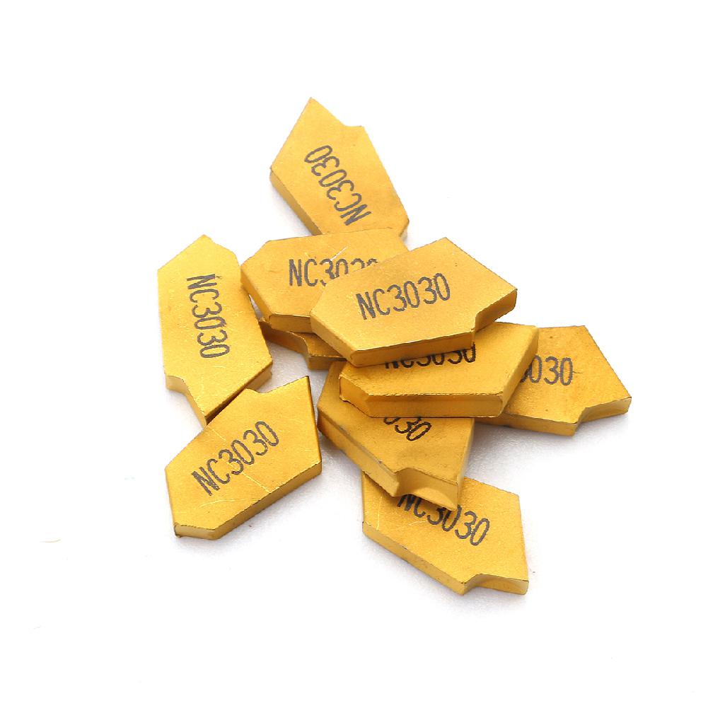 10pcs 3mm GTN3 CNC Parting Off Tips Carbide Insert... – Vicedeal