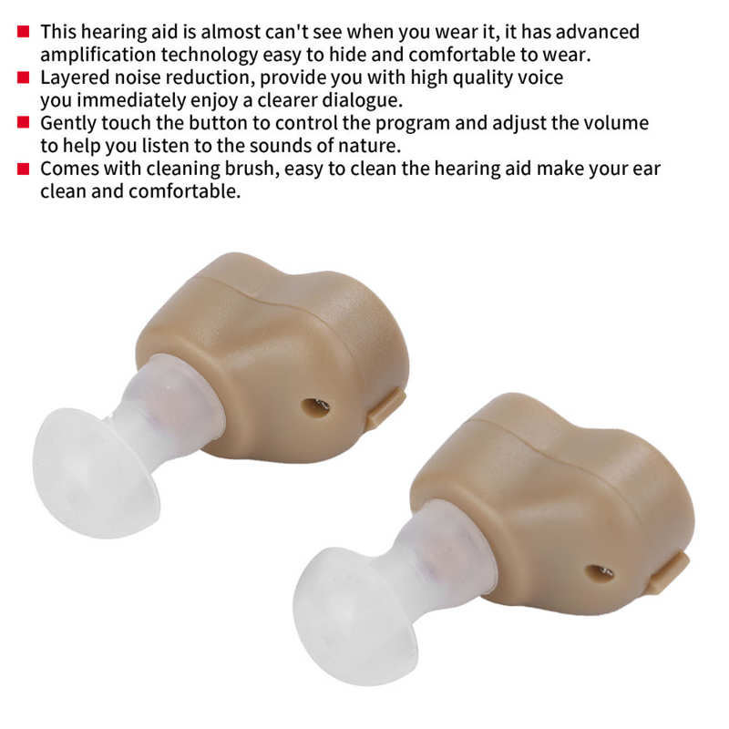 Hearing Aids 09H Dual Deep Ear Canal Hearing Aid S... – Grandado