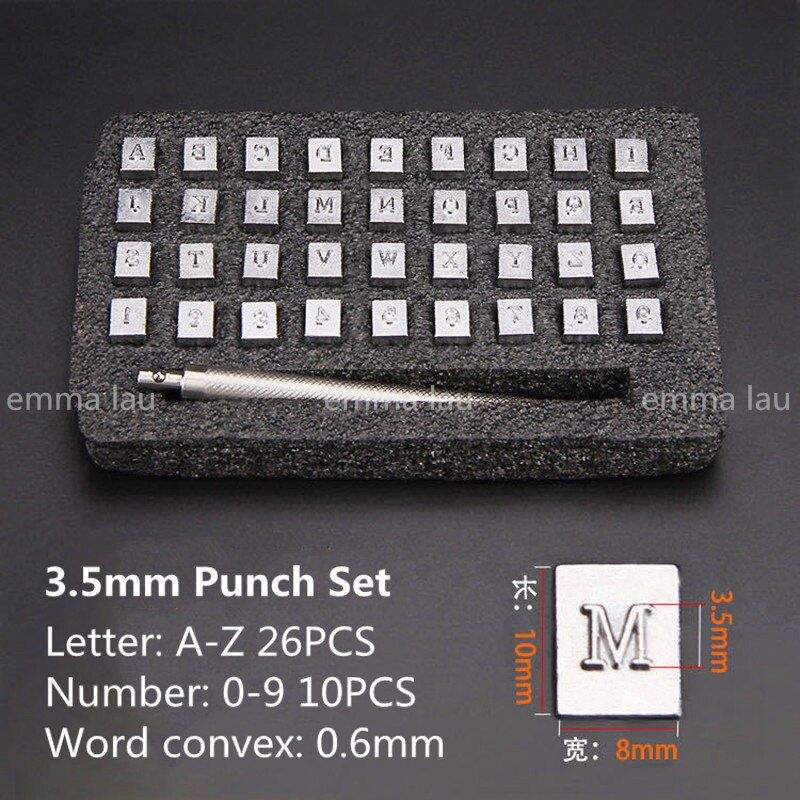 32Pcs/36Pcs Leather Stamp Tool Kit Punch Stamping ... – Grandado