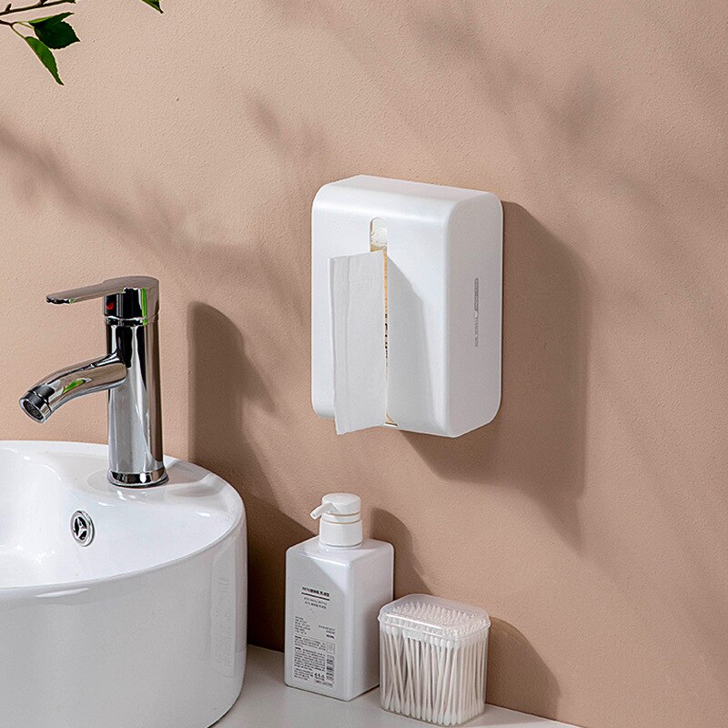 Wall Mounted Tissue Box Paper Towel Holder for Kit... – Grandado