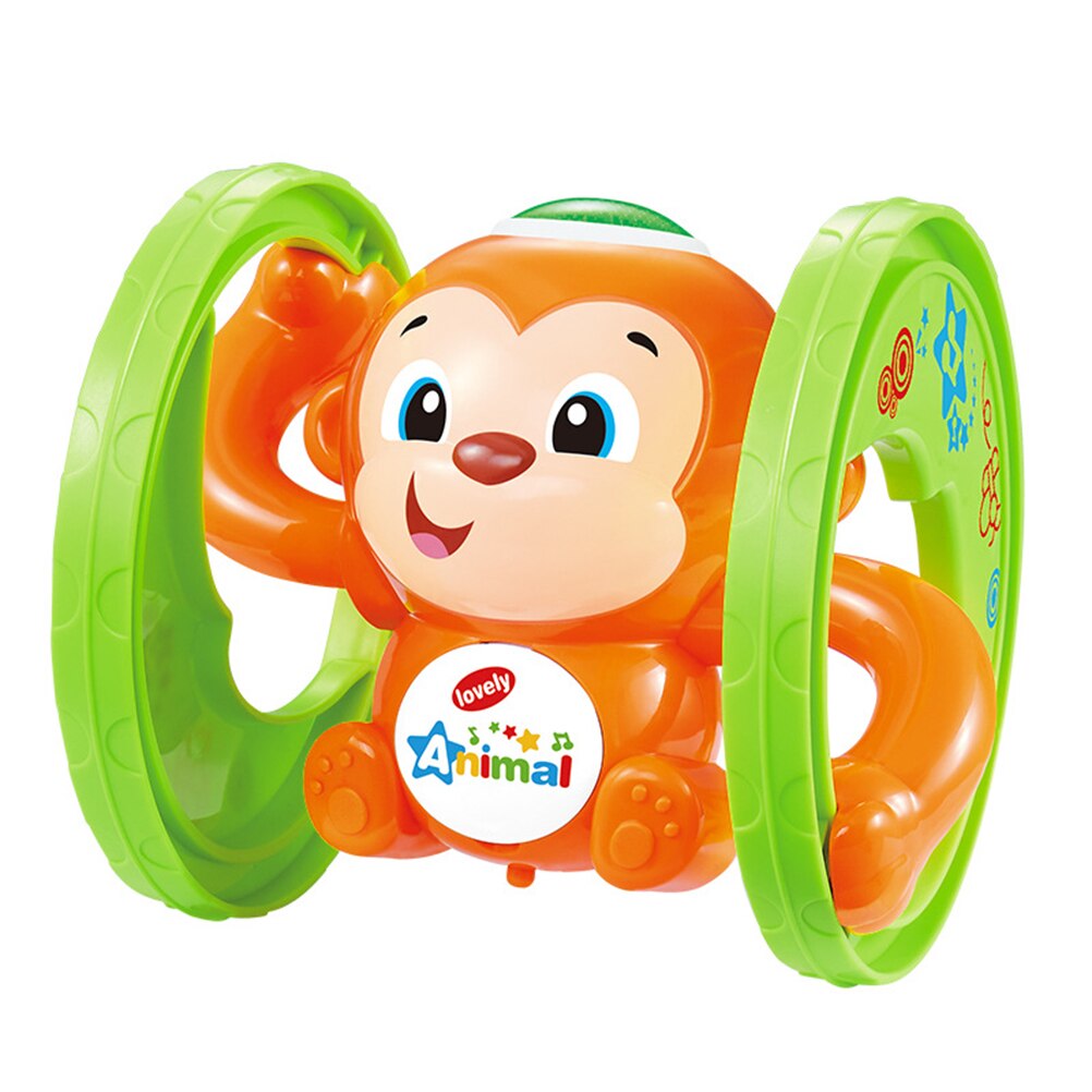 Random Color Running Monkey Wind-Up Toy With LED L... – Grandado