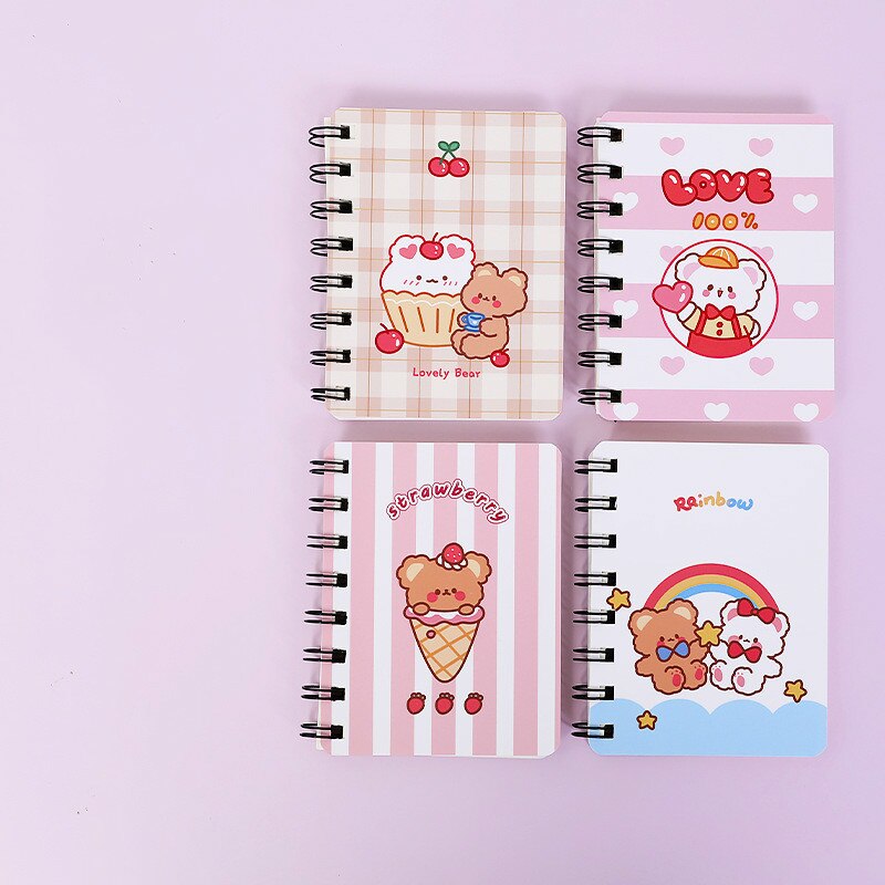 Kawaii 80 Sheet Mini Pocket Diary Notebooks Agenda... – Vicedeal
