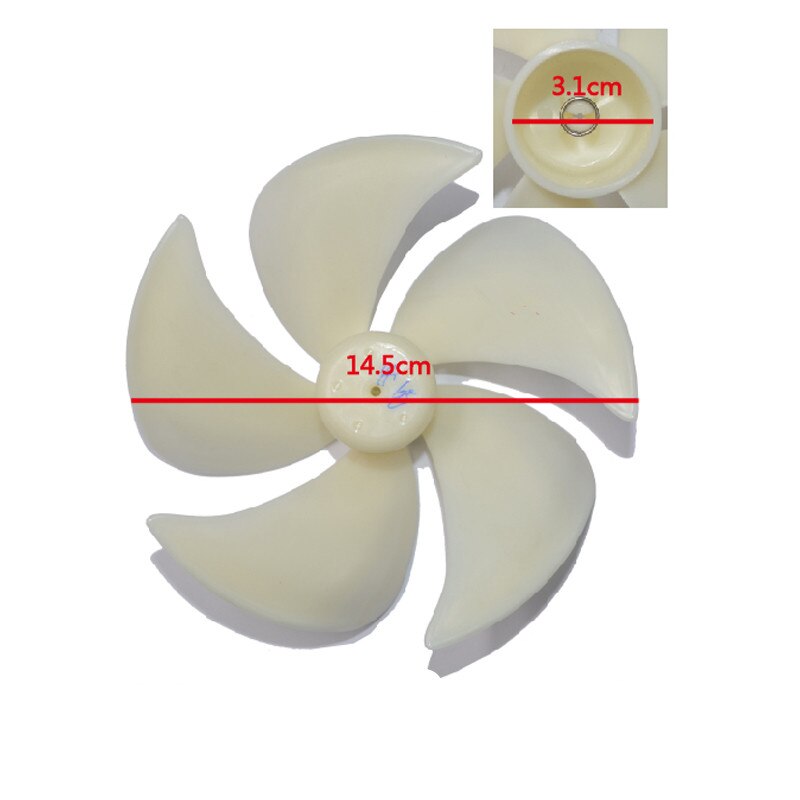 Refrigerator fan motor fan blade plastic fan blade... – Grandado